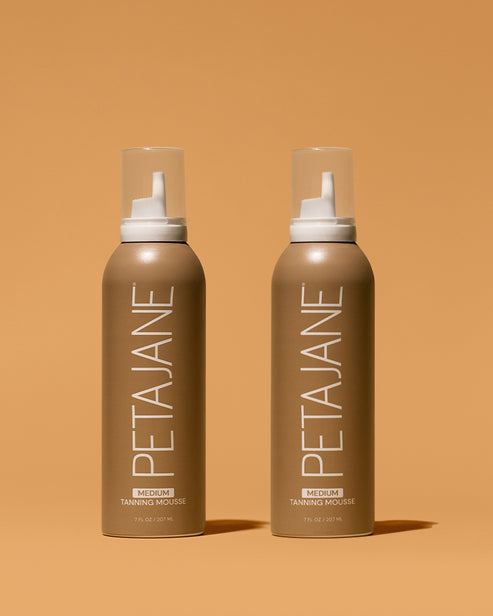 Duo Tanning Mousse Bundle - At Home Self Tanning Kit – Peta Jane Beauty